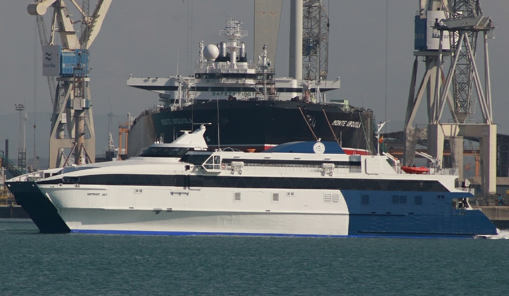 FERRYBALEAR: El HSC "Detroit Jet" de Inter Shipping se encuentra ...
