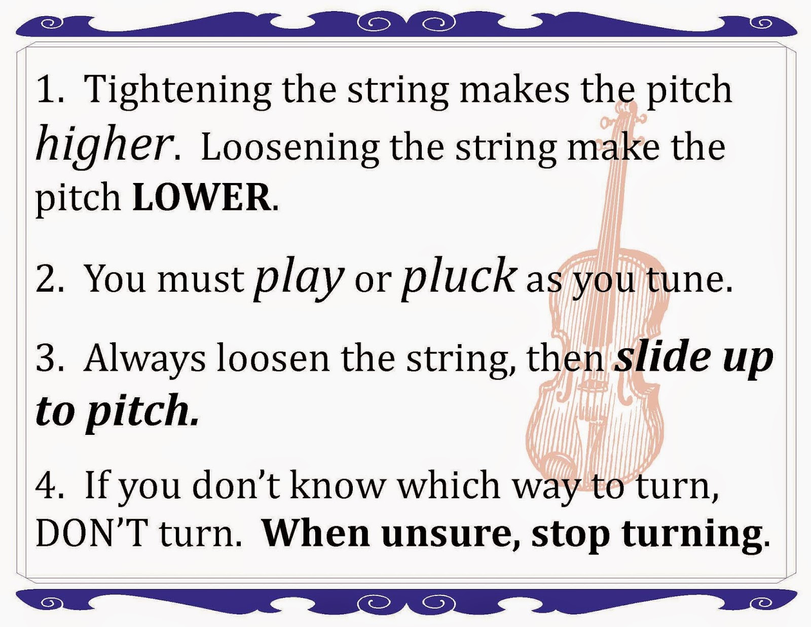 Orchestra Classroom: Teaching Tuning