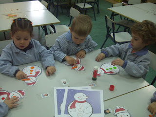 "COSAS DEL COLE": Mi muñeco de nieve