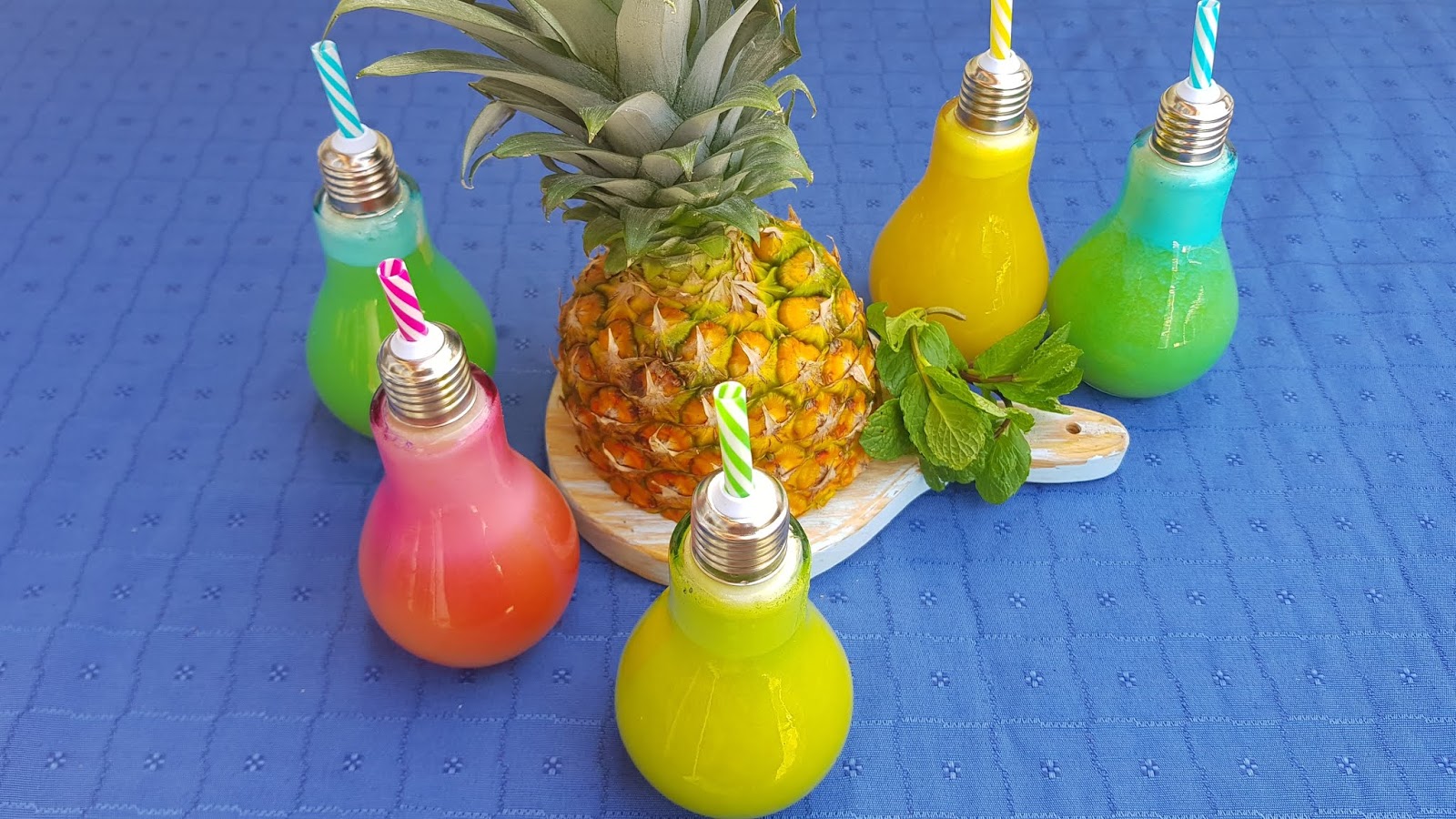 Sumo natural de ananás e hortelã. | Graça - Truques & Dicas