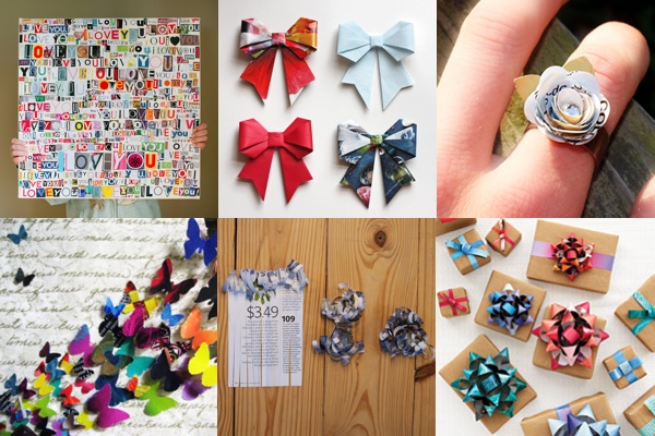 DIY Paper Crafts: Magazine Paper Crafts