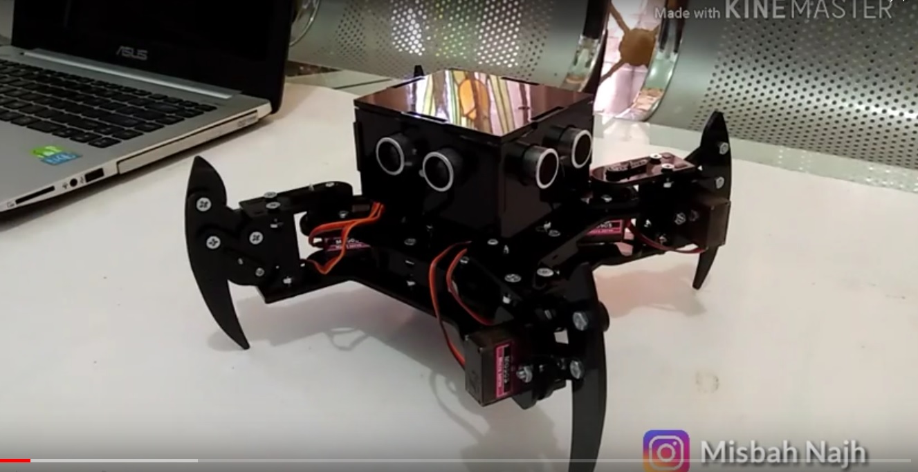 HACKING QUADRUPED ROBOT ~ Hacking Arduino Project