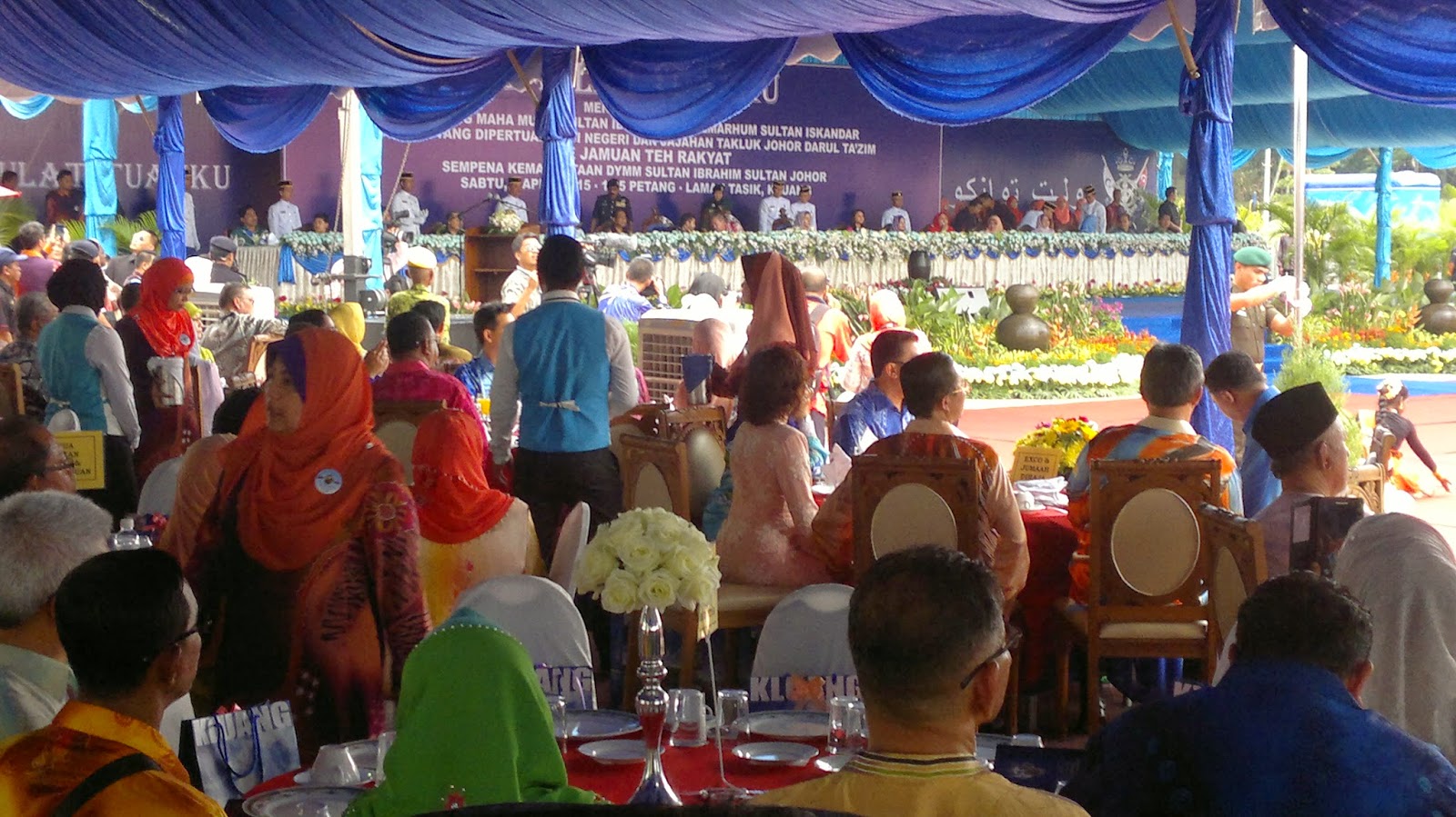 budak bakong: Jamuan Teh Rakyat@Kluang Johor