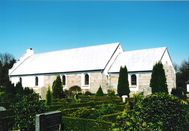 Church and Manor in Denmark: Tversted church/ Tversted kirke, Horns ...
