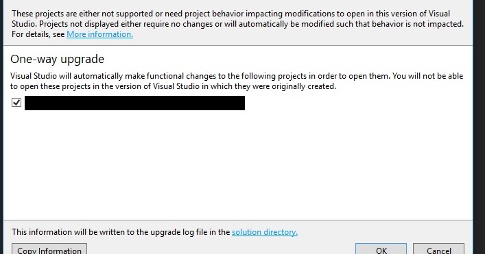 Dev's Guide to SQL Server: Workaround to upgrading SSRS project