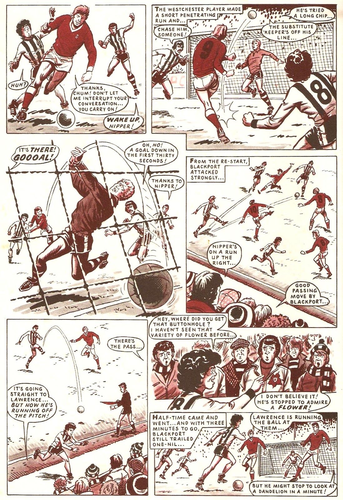 Wacky Comics!: Football in Comics (Part 4)!