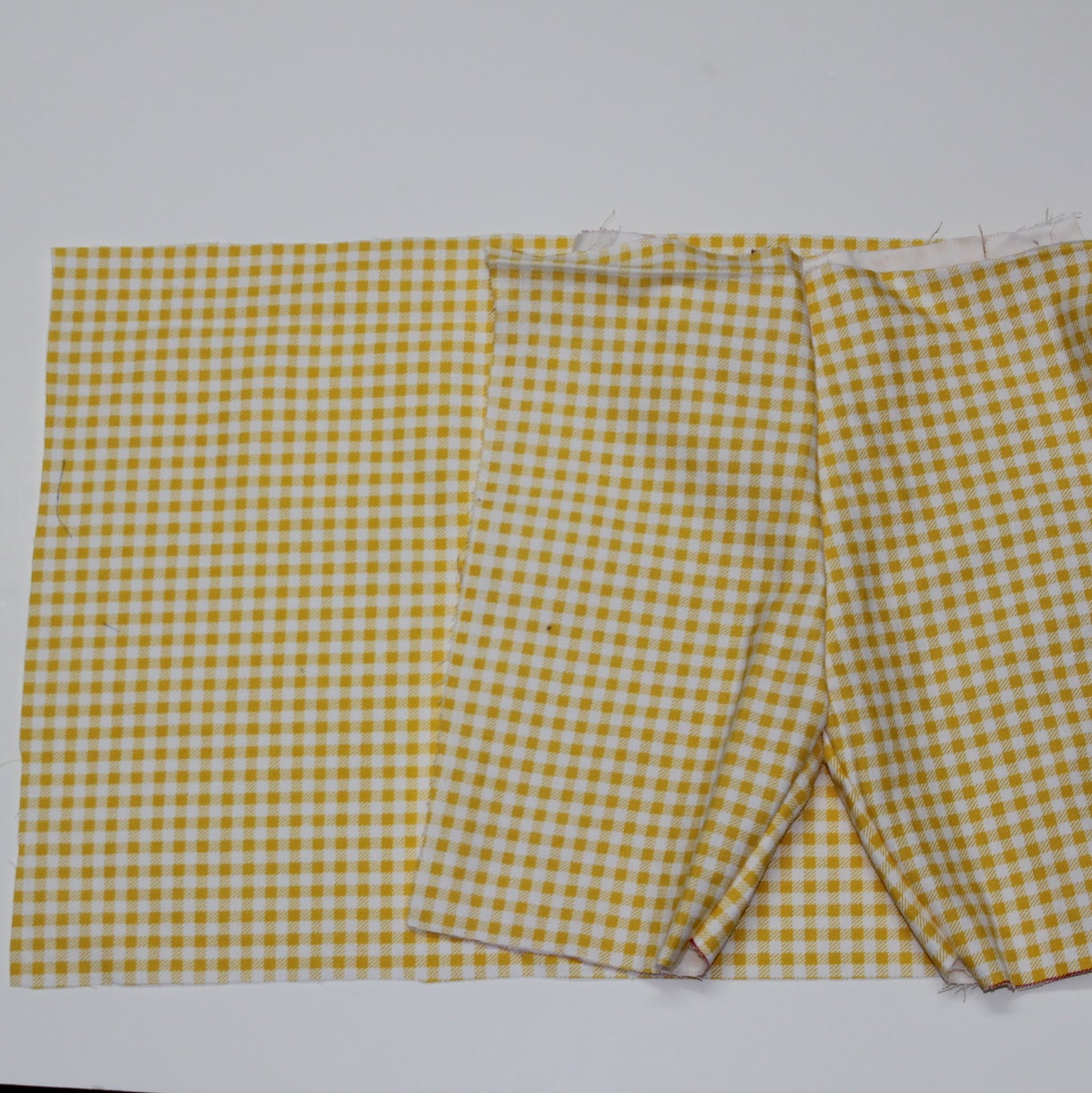 4. Cut a rectangle whose width is 1.75x front width of shorts and ...