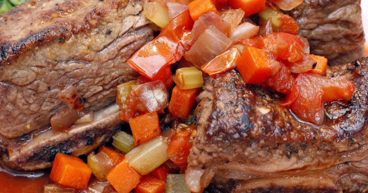 Slow braised short ribs