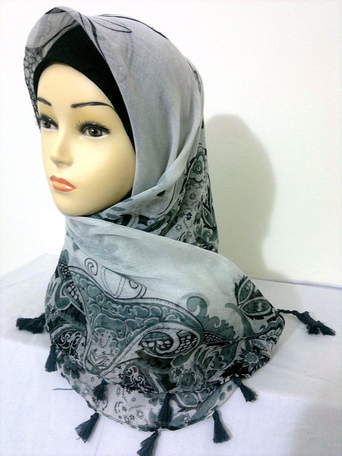 TUDUNG MURAH COLLECTIONS: BAWAL CORAK