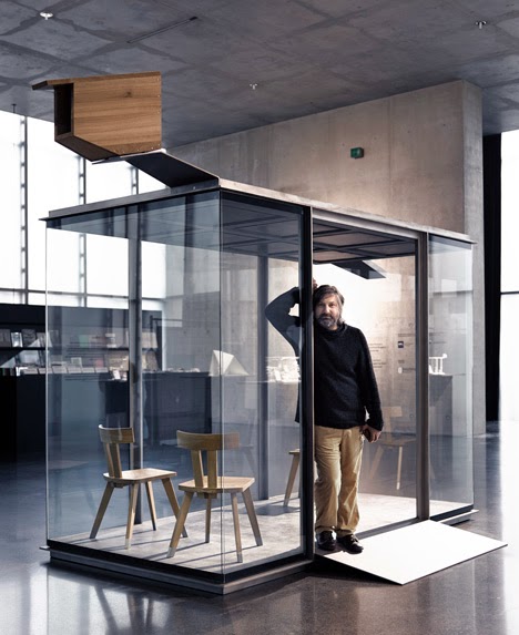 Halte Bus oleh Sou Fujimoto dan Wang Shu yang mengguncang desa Austria