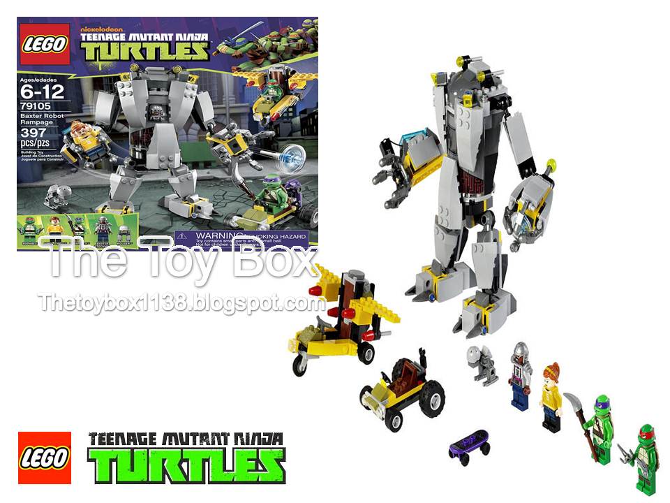The Toy Box: Nickelodeon Teenage Mutant Ninja Turtles (Lego)