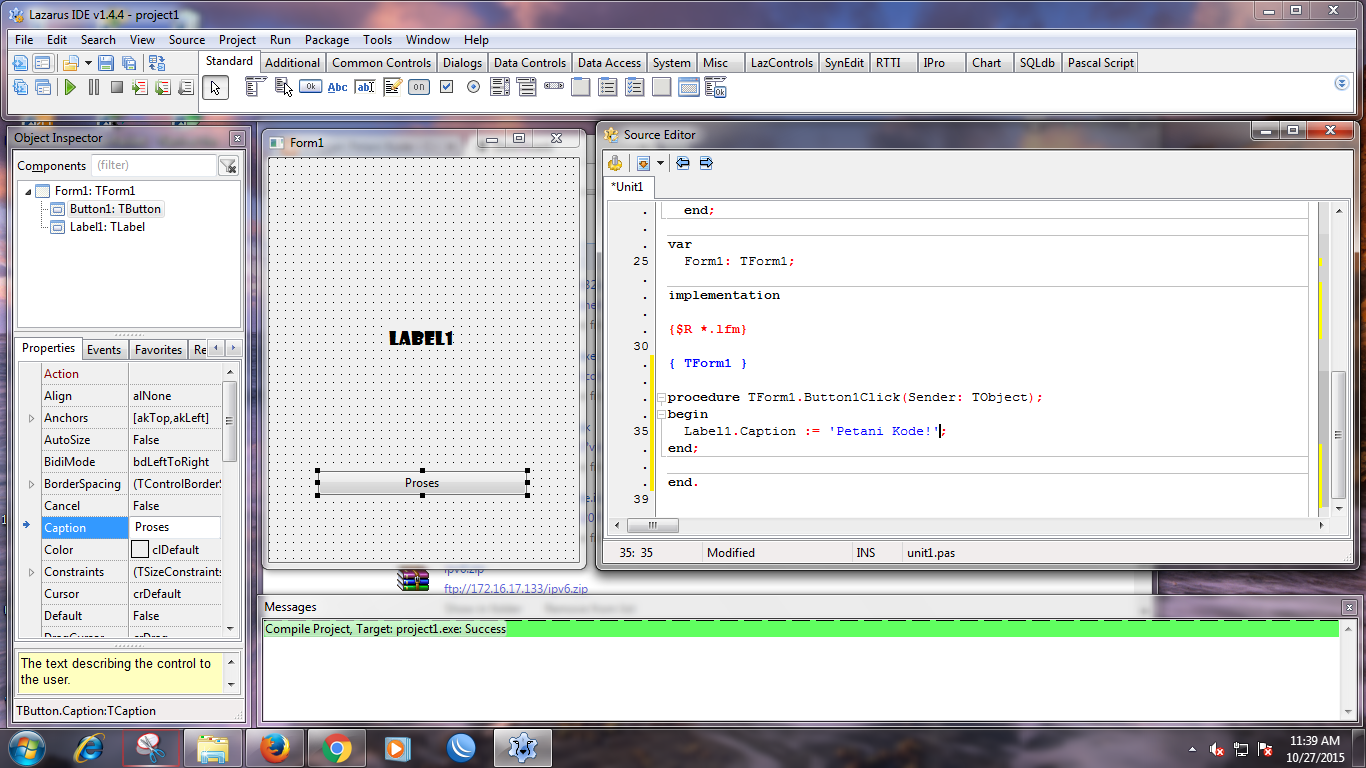 Bagaimana Cara Install Lazarus pada Windows?
