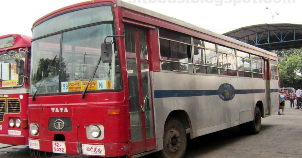 SLTB buses - ශ්‍රී ලංගම බස්: Wesco TATA LPO 1313/55 bus from SLTB ...