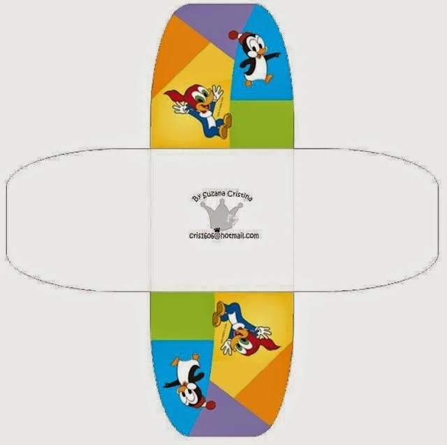 Woody Woodpecker: Free Printable Open Boxes. - Oh My Fiesta! in english