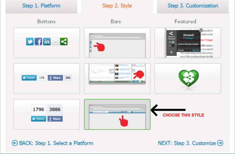 How To Add A Social Media Share Bar In ZenCart