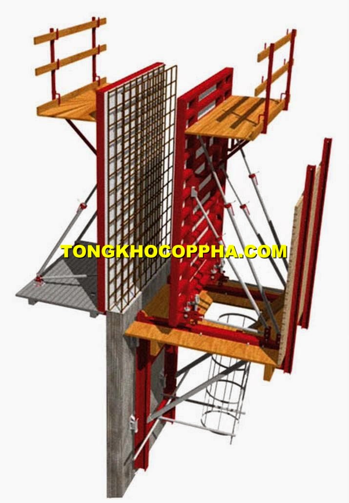 THANH LÝ COPPHA: THI CÔNG VÁN KHUÔN TRƯỢT