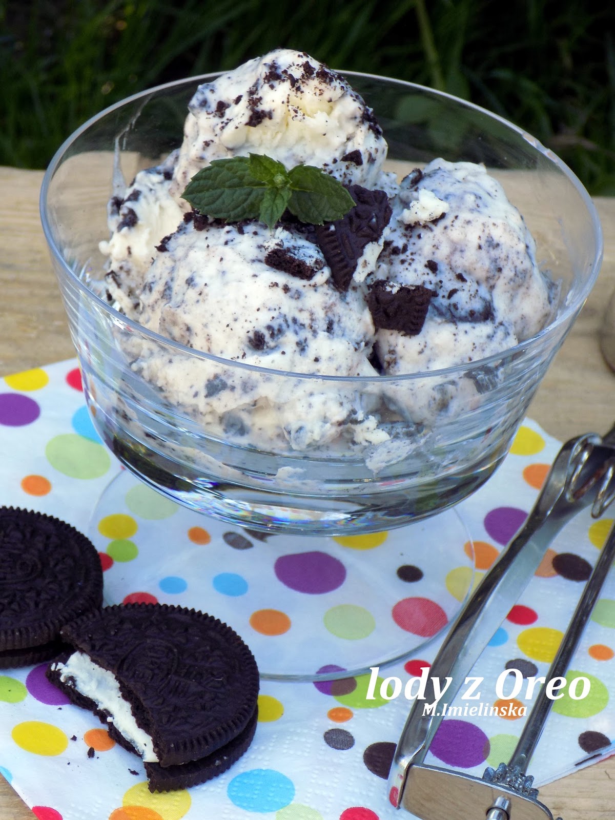 Domowa Cukierenka : lody z Oreo