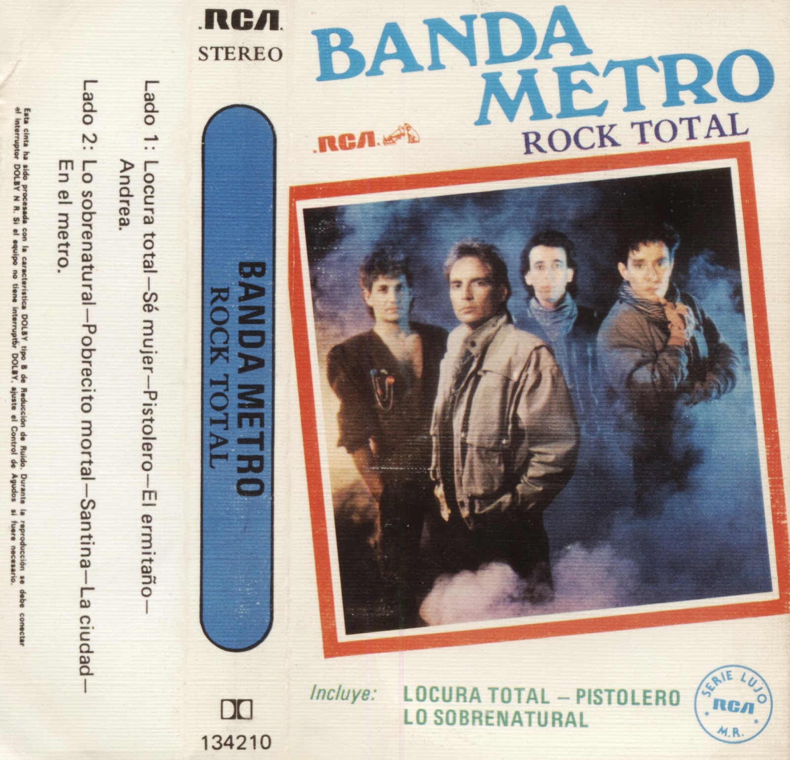 ROCKCHILENOS: BANDA METRO (rock total 1984)