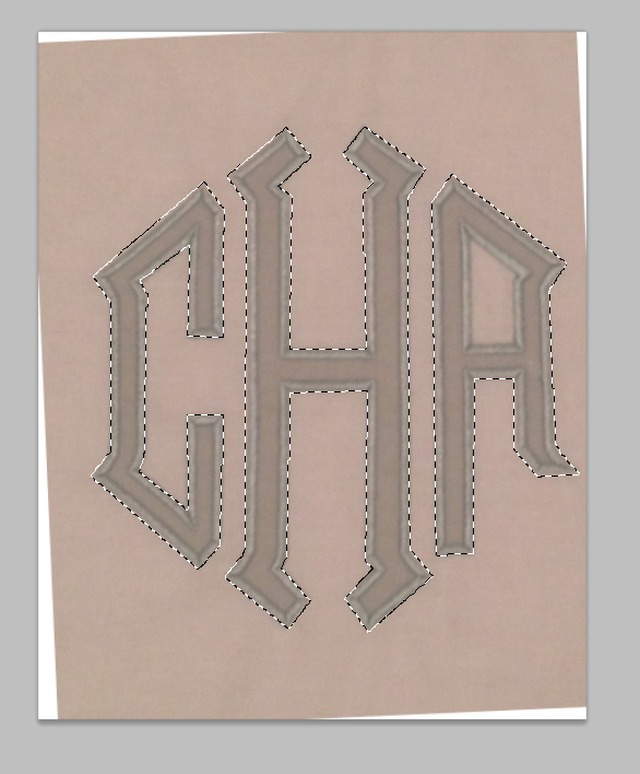 Making a Monogram in Photoshop - CARLY