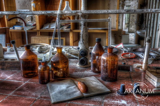 arcanum. urban exploration.: The Laboratory - Abandoned Pharmaceutical ...