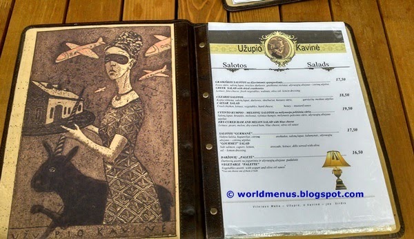 Užupio Kavinė - A Riverside Cafe - Vilnius