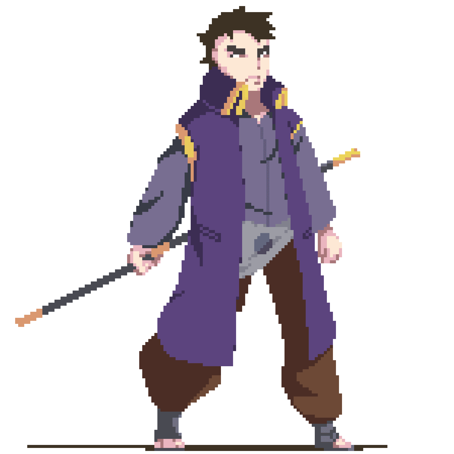 Bagaimana nak lukis Kitane dari Naruto Shippuden dalam pixel art ...