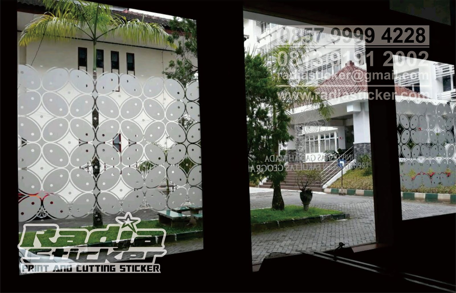 Stiker Kaca Sandblast Batik | Sandblast | Tempat Jual dan Pasang Stiker ...