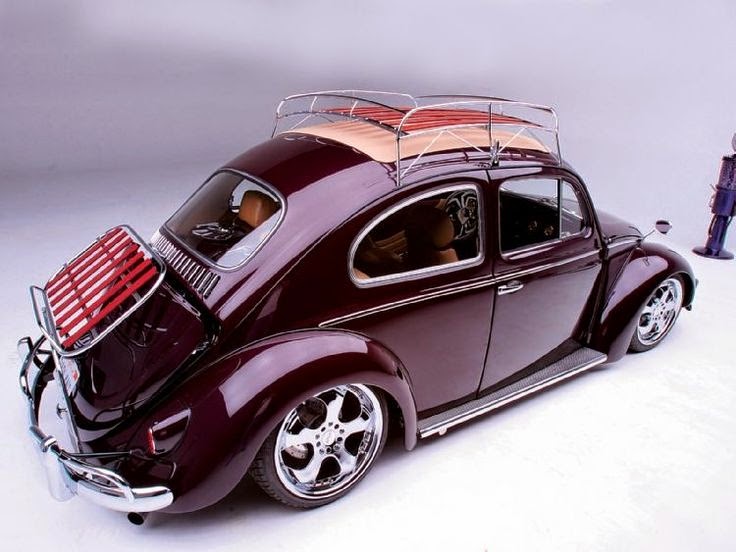 volkswagen Fusca 1959 Roxo | Carros Tunados e Antigos