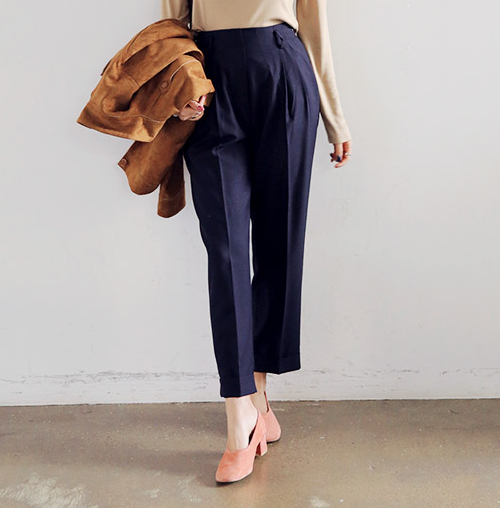 [Stylenanda] Double Pleat Slacks | KSTYLICK - Latest Korean Fashion | K ...
