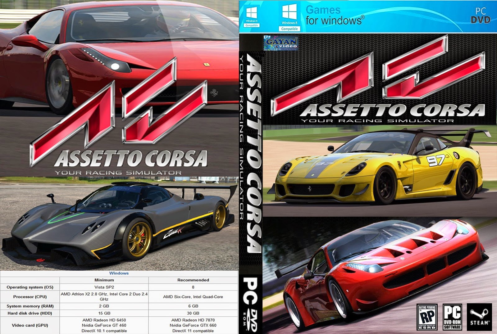 Tudo de Jogos : Assetto Corsa Pc