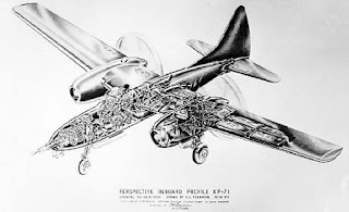 Tails Through Time: The Massive Curtiss XP-71 Fighter