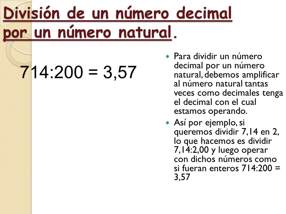 Maestro San Blas: La división con números decimales