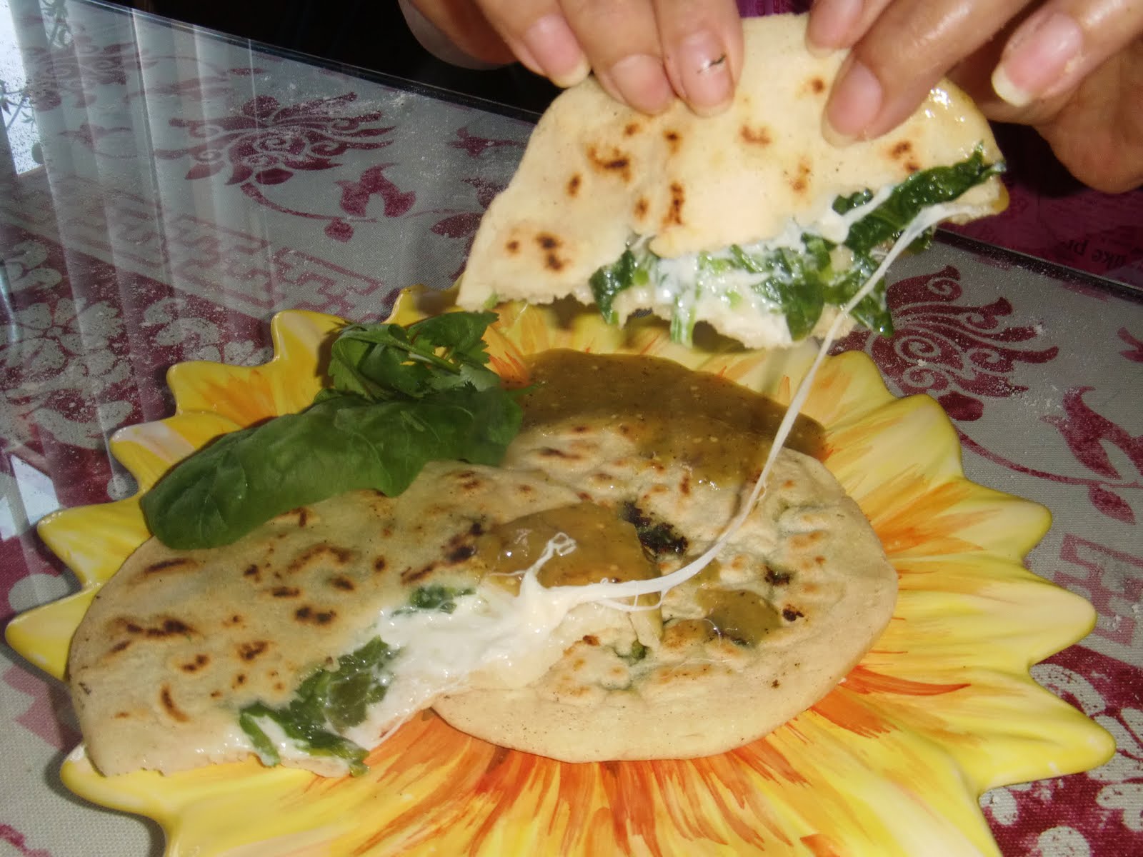 What's Cooking Good Looking?: Spinach Pupusas