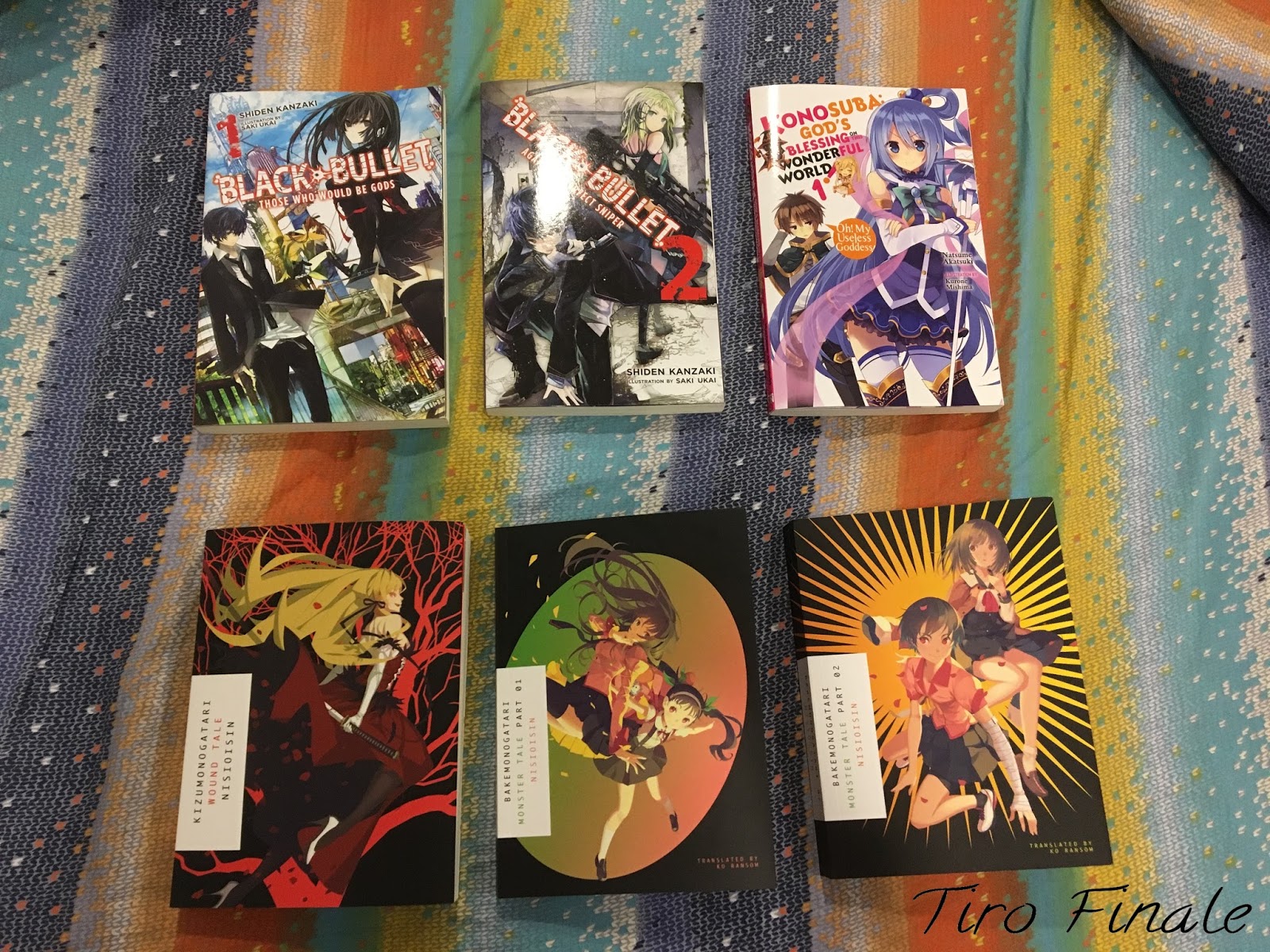 My (Growing) Light Novel Collection