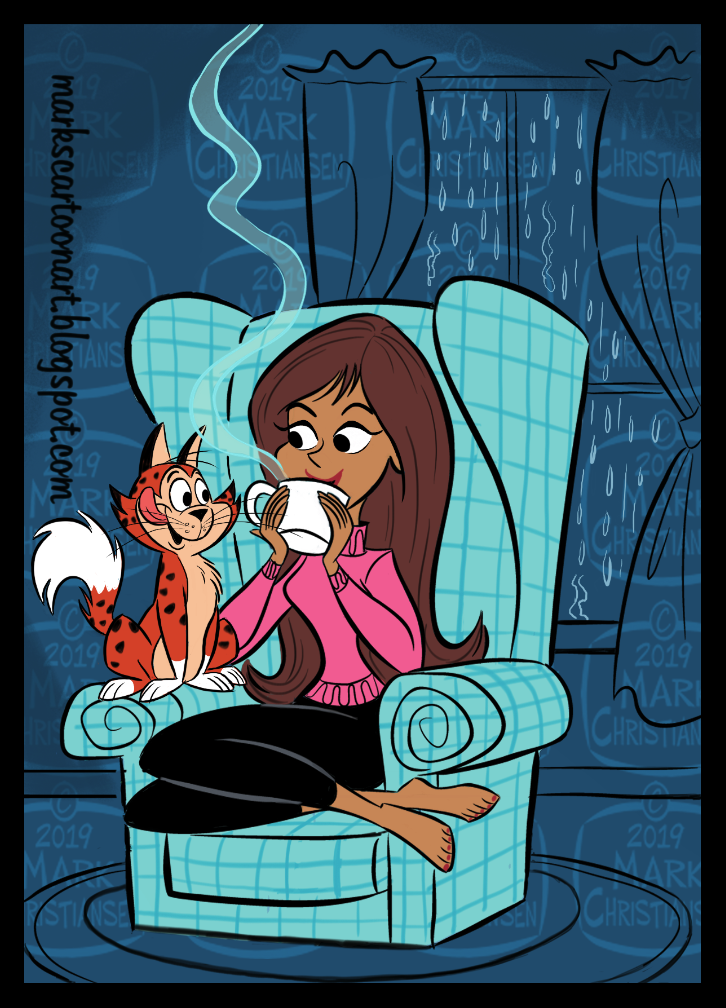 Mark Christiansen's Art and Cartoon Blog