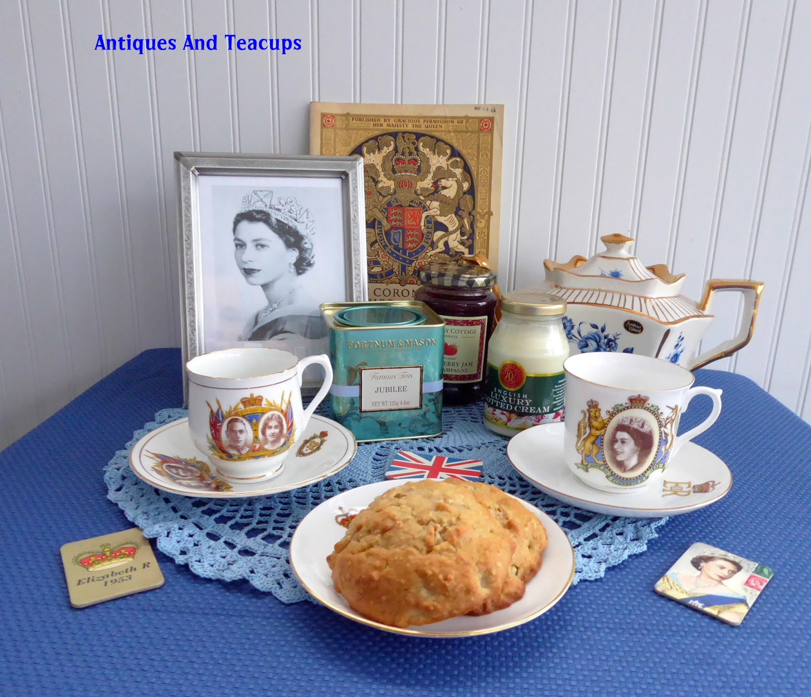 Antiques And Teacups: Tuesday Cuppa Tea Queen Elizabeth II Ascension ...