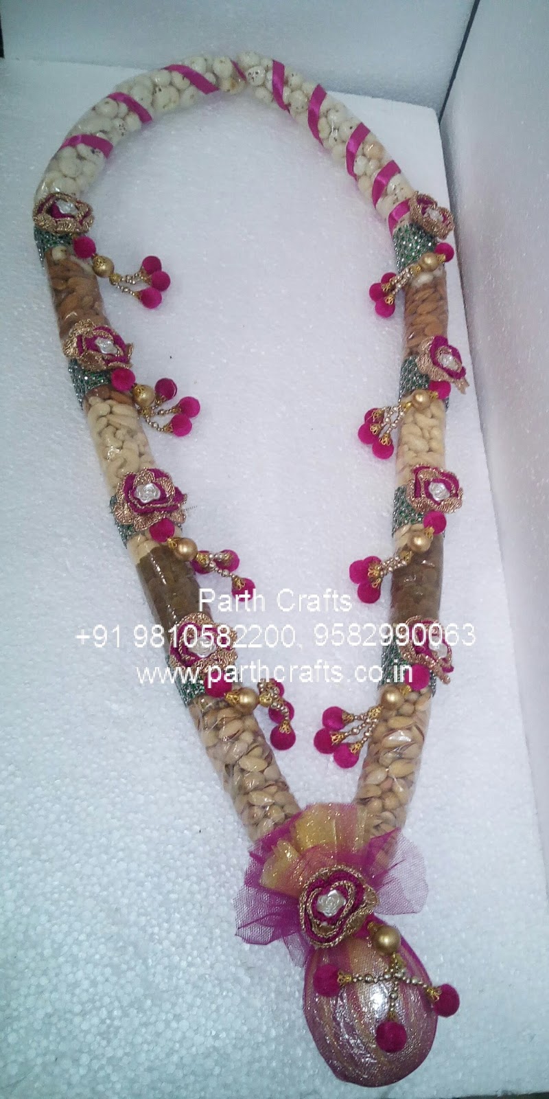 Holi Dry Fruit Mala, Chocolate Mala, Elaichi Mala by Parth Crafts ...