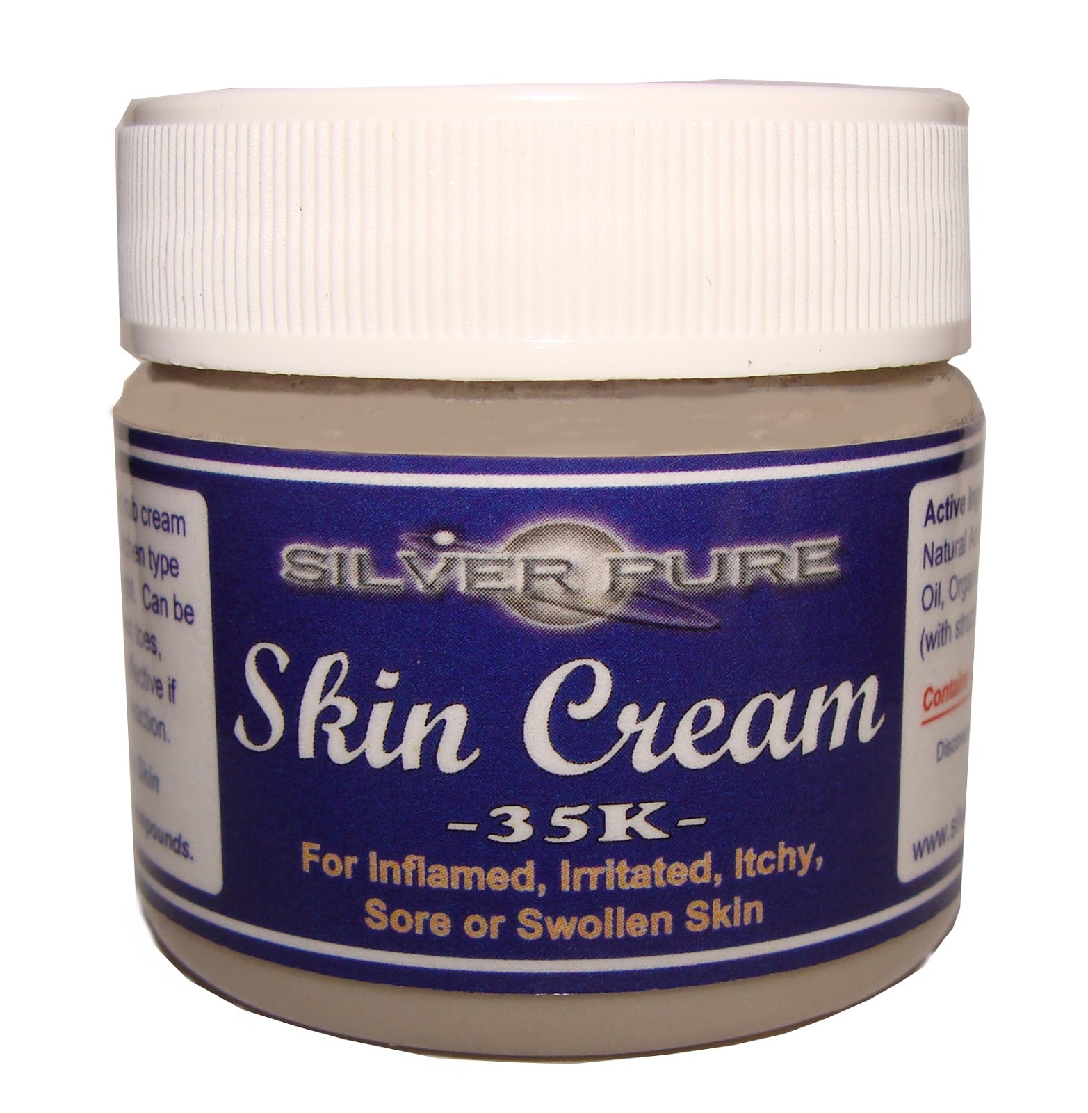 Silverpure Skin Cream - 35,000 ppm silver strength - Our Best | Silver Pure