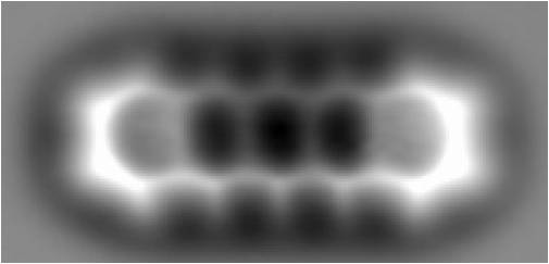 Imagem na Química: Átomo: Modelo x "Fotografia" do FMA do Pentaceno