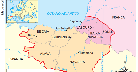 Professor Wladimir - Geografia: Diversidade Geográfica do "País Basco"