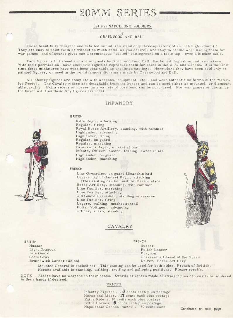 Flashcove's cay: Jack Scruby catalog 1962