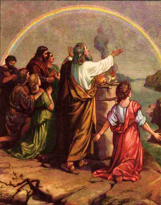 Voices-Of-Iowa: GOD'S BOW -- RAINBOW.