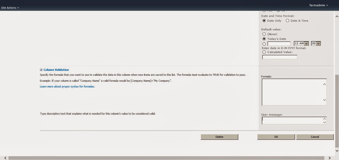 Ajay Dholes Sharepoint Blogs Request Failed List Data Validation 6589