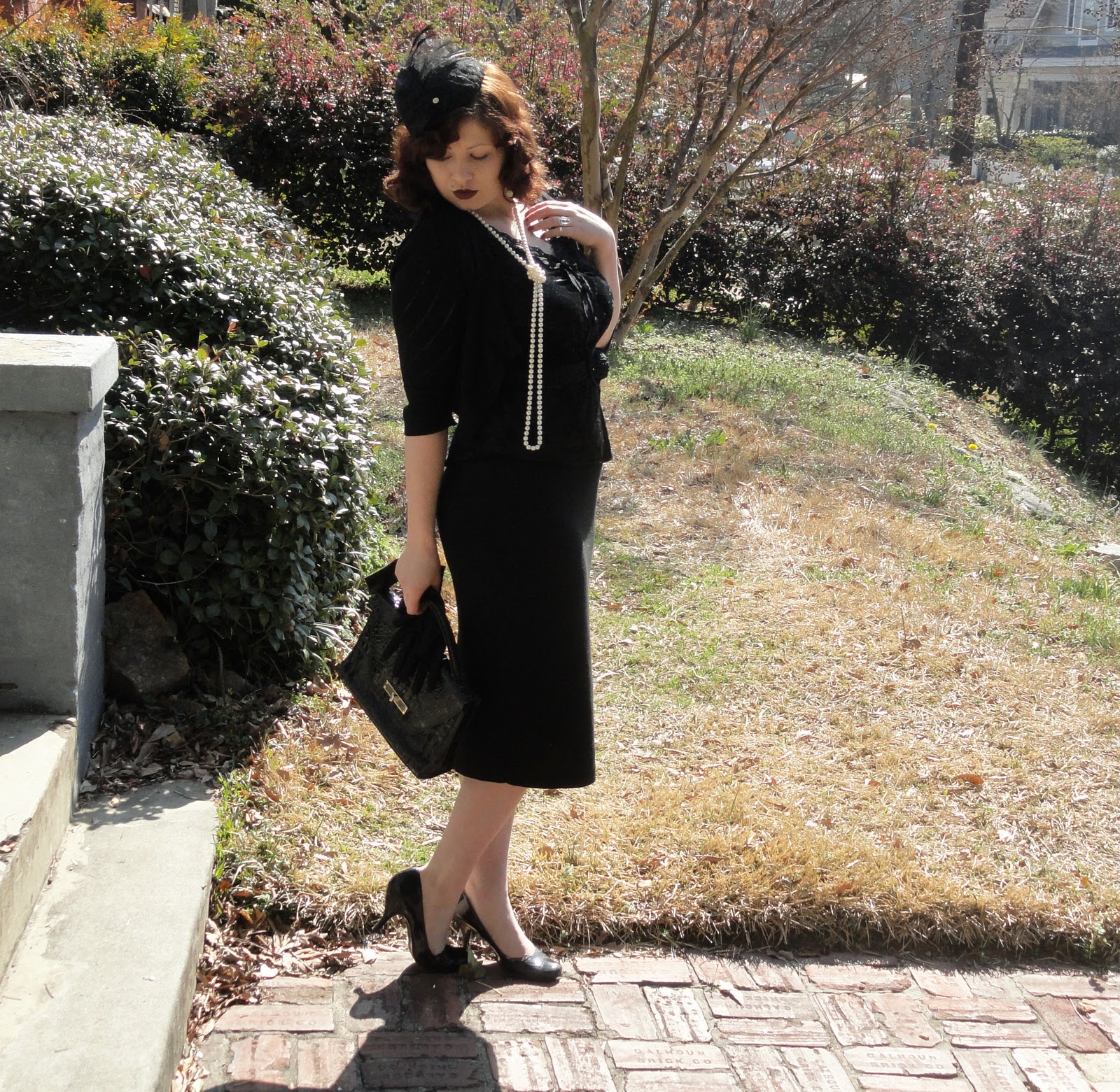 The Modern Day Flapper: A Flapper's~ Raven Wing Cocktail Hat