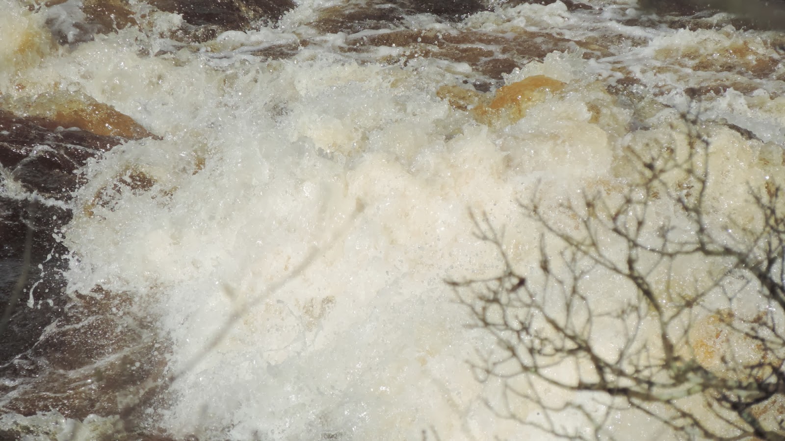 The Glebe Blog: Need some water ? The River Cree in Spate
