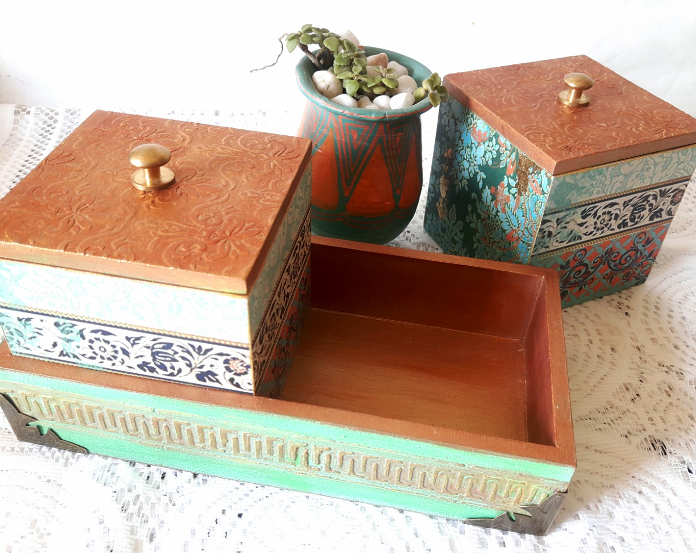 The Element Craft Studio: Moroccan Style Boxes