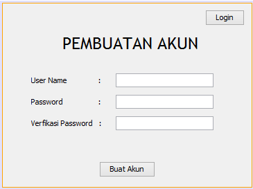 Contoh Program Login Java Database