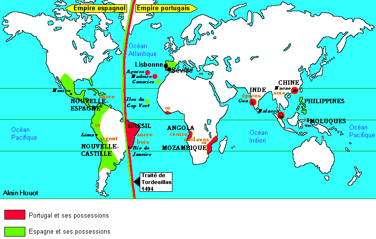 Historia Económica: Globalización y Desarrollo: El Tratado de Tordesillas, 7 de junio de 1494