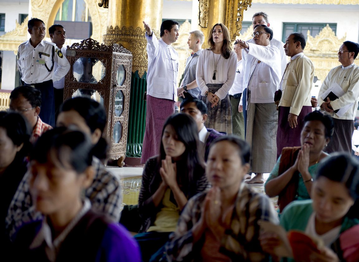 Crown Princess Mary Visit Myanmar - Day 2