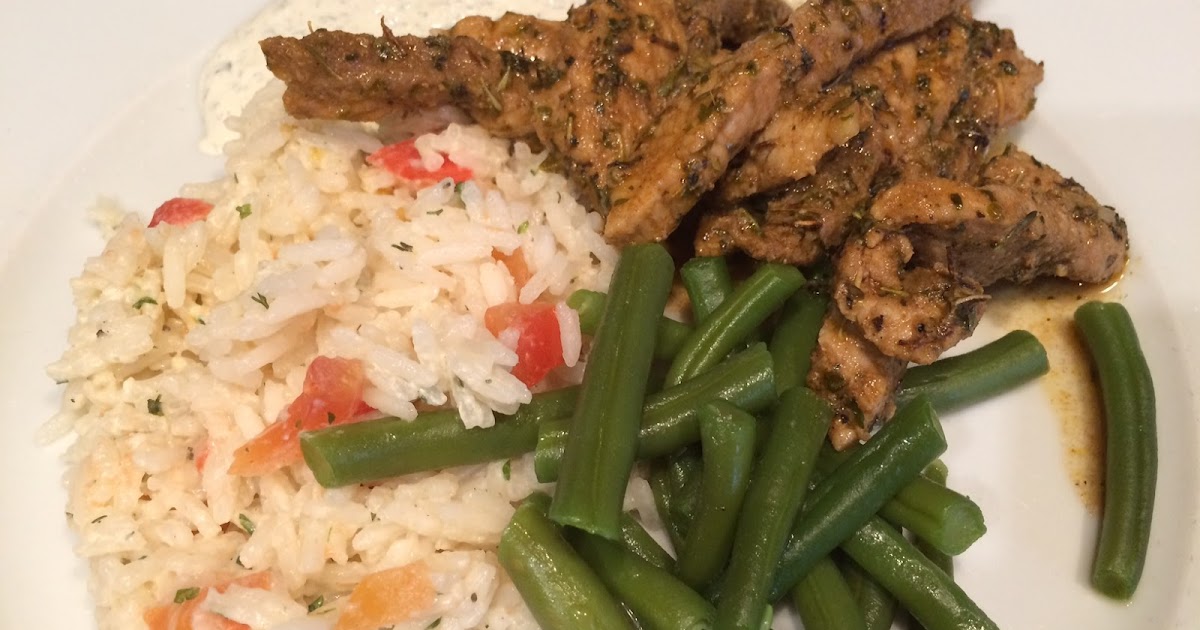 Lekker eten met Marlon: Gyros, romige rijst en sperziebonen zonder ...